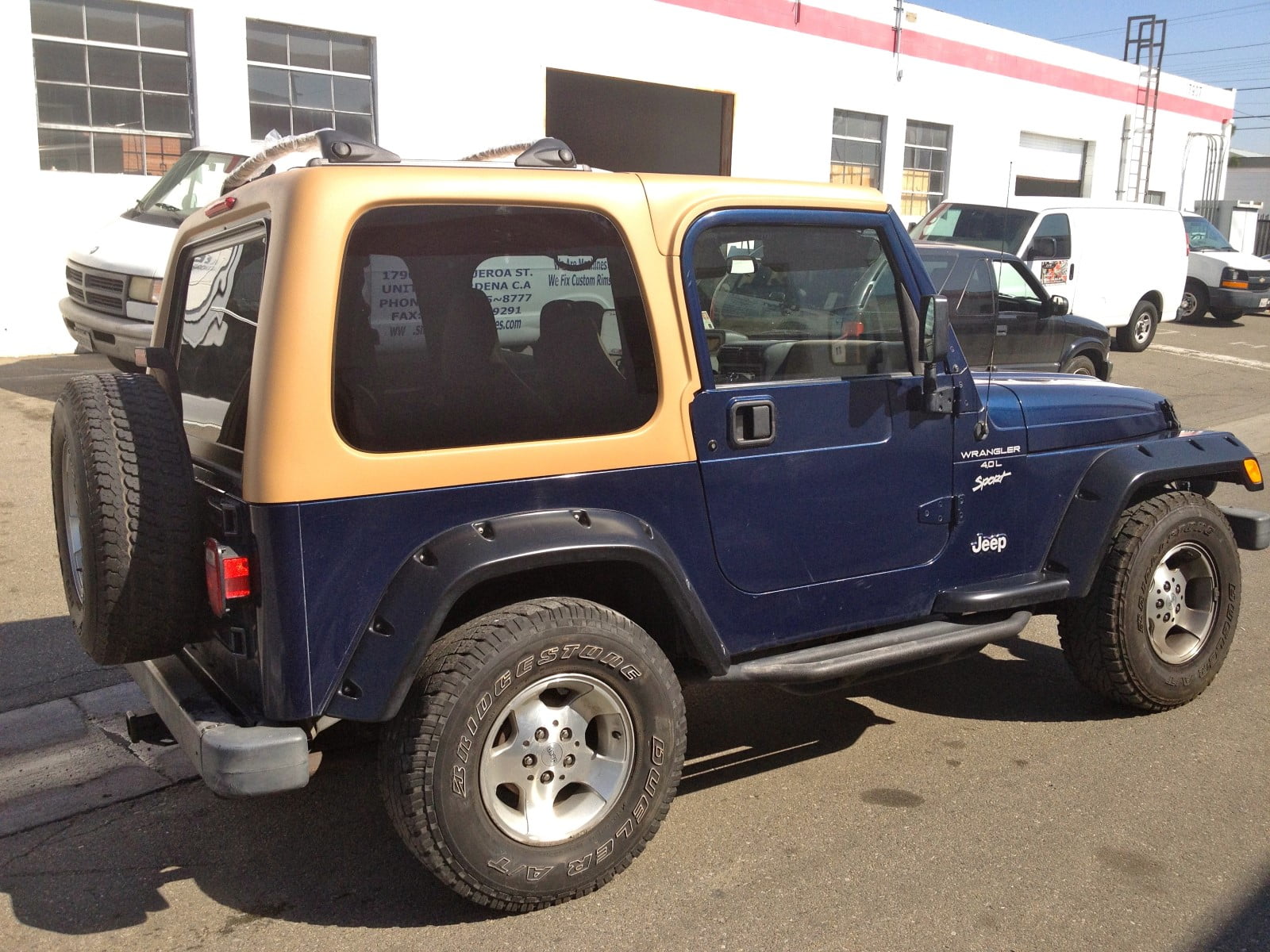 Jeep Tj Two Piece Hardtopnull